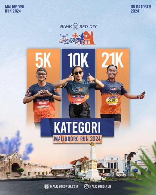 Malioboro Run 2024, Mark The Date 6 October!