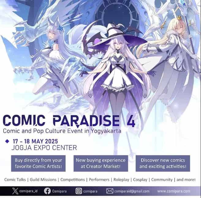 Comic Paradise 4, 17-18 Mei Ke Sini Aja!
