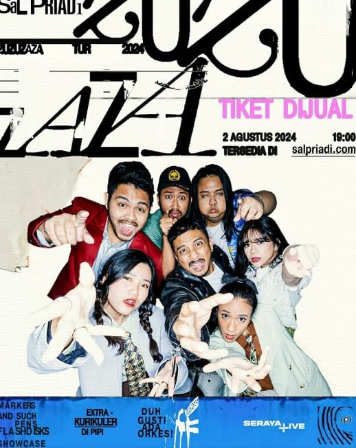 SAL PRIADI TUR ZUZUZAZA 2024 di Yogyakarta, Liat Jadwal dan Info Tiket Di Sini!