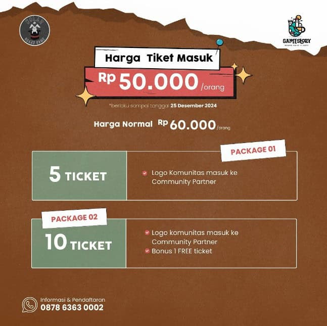 Board Game Without Borders, Yuk Tutup tahun dengan BOARD GAME PARTY!!