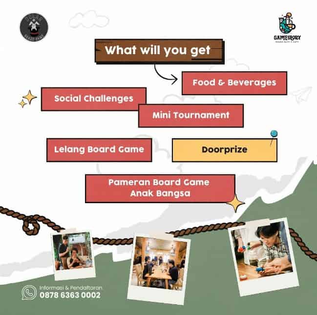 Board Game Without Borders, Yuk Tutup tahun dengan BOARD GAME PARTY!!