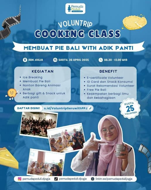Voluntrip Cooking Class Pie Bali & Kids the Explorer Transmart ...